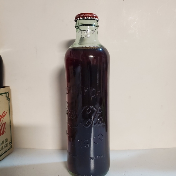 Coca Cola | Dining | Vintage New Cocacola 93 Oz Unopened Glass Bottles ...